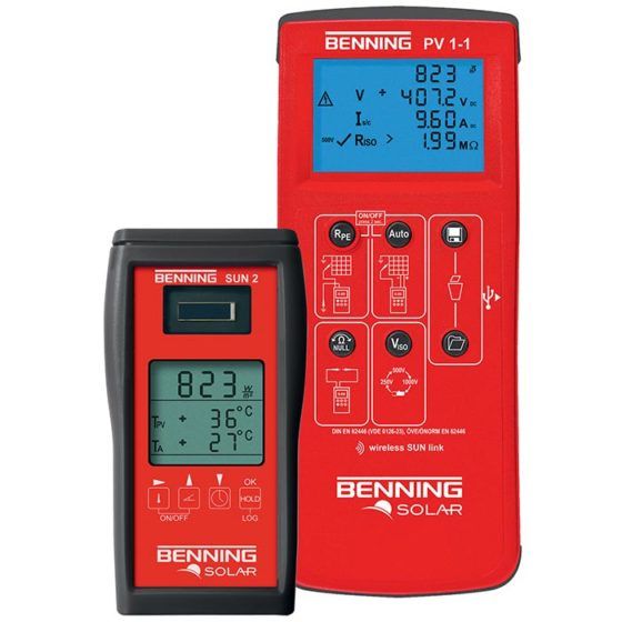 BENNING PV 2 Set voor fotovoltaïsche installaties ...